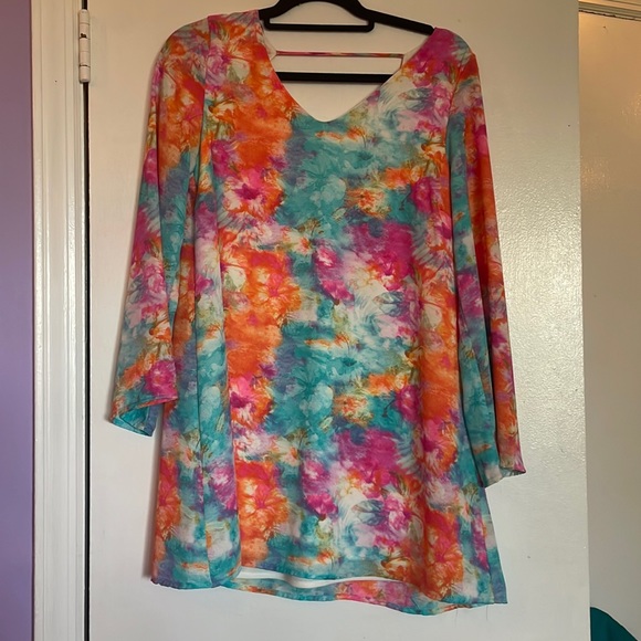 Impressions | Dresses | Tie Dye Impressions Dress | Poshmark